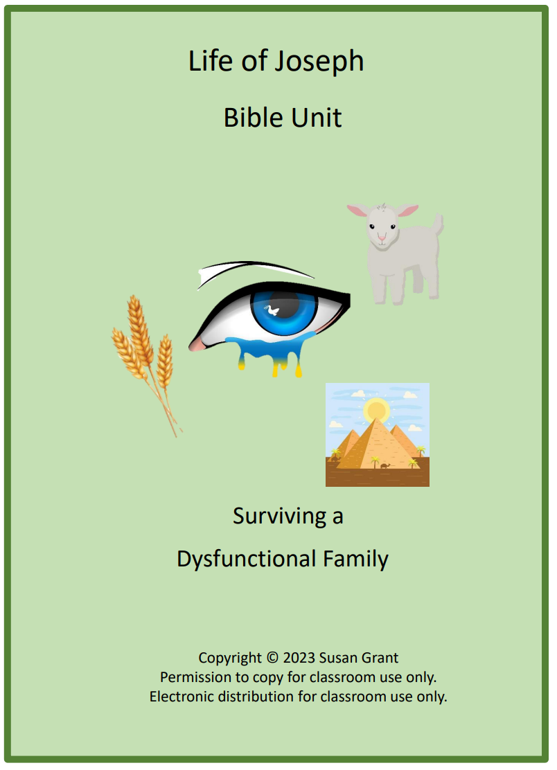 Life of Joseph – How to Heal from a Dysfunctional Family – Susan Grant