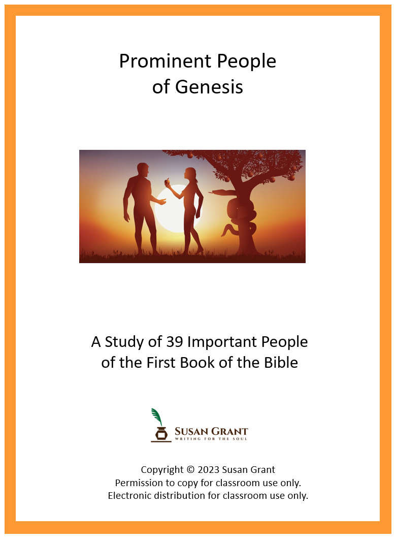 Prominent People of Genesis – Susan Grant