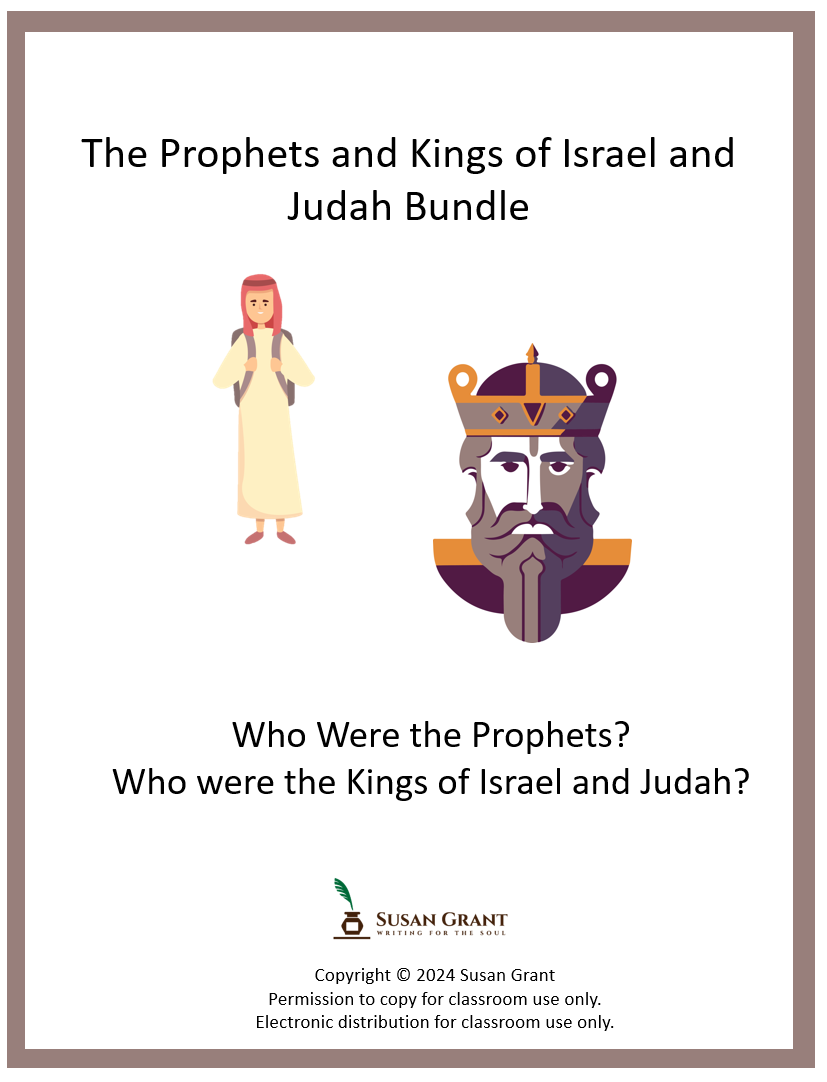 The Prophets and Kings of Israel and Judah Bundle – Susan Grant