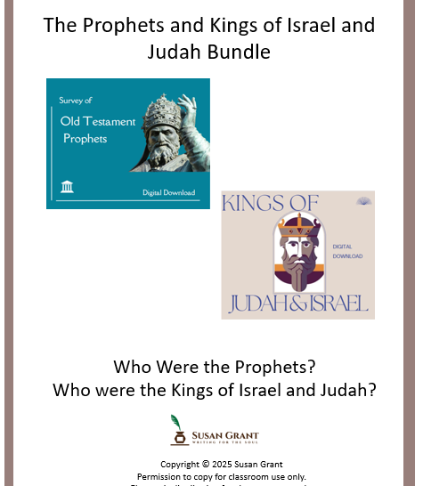 Bible Study Bundle on Kings and Prophets | Israel & Judah Leaders ...